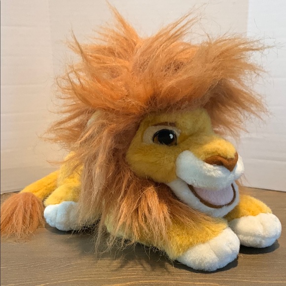 Disney | Toys | Disney Lion King Simba Plush Puppet Stuffed Animal ...